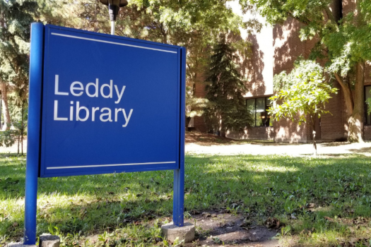 Front | Leddy Library